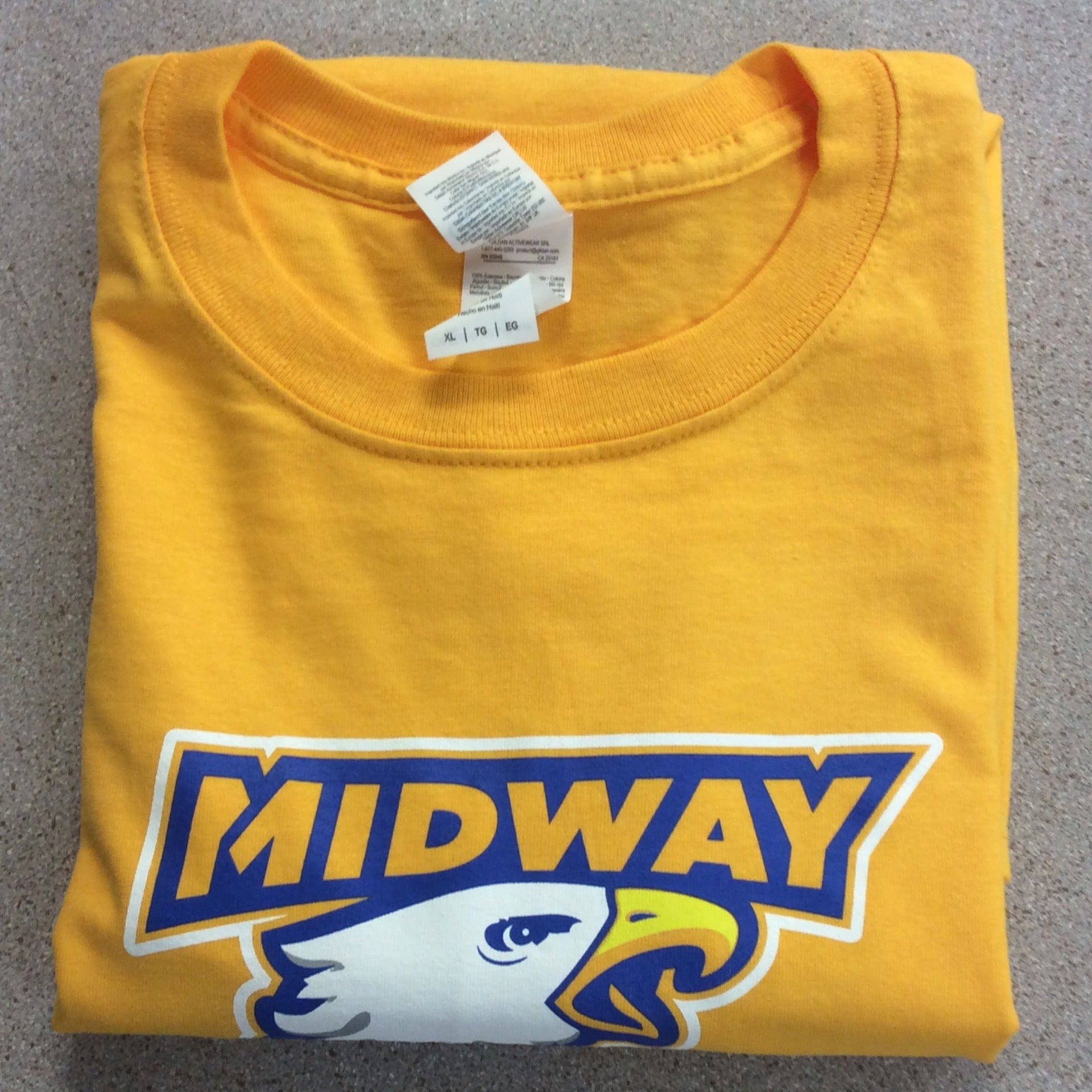 Gold Midway T-Shirt | Midway University